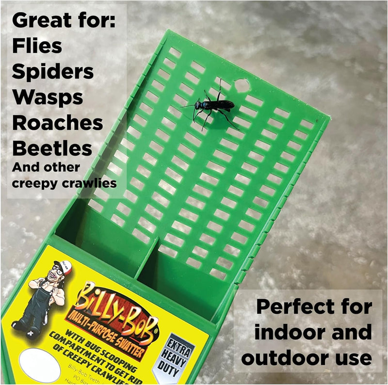 Multi Purpose Fly Swatter By Billy Bob – 2 pack – As Seen On TV Hot 10
