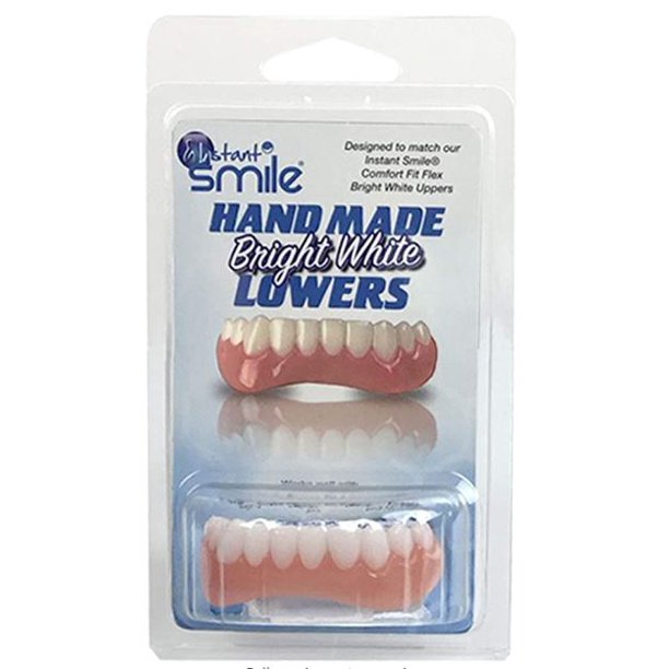 Instant Smile Comfort Fit Flex Bright White + Lower Veneers Bright + 3 ...